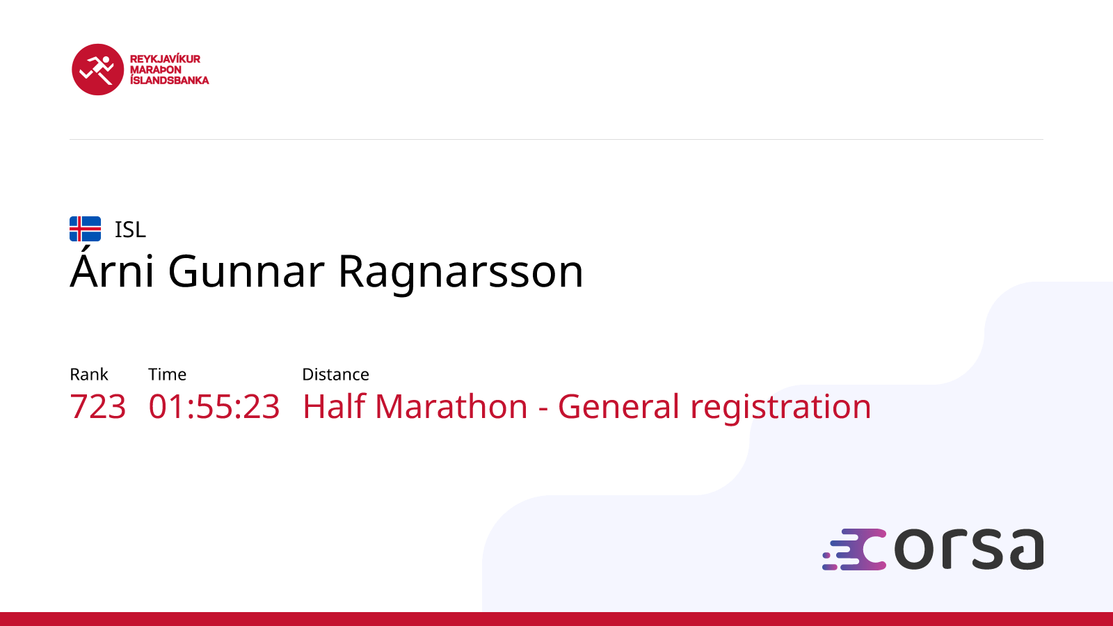 Árni Gunnar Ragnarsson - Corsa